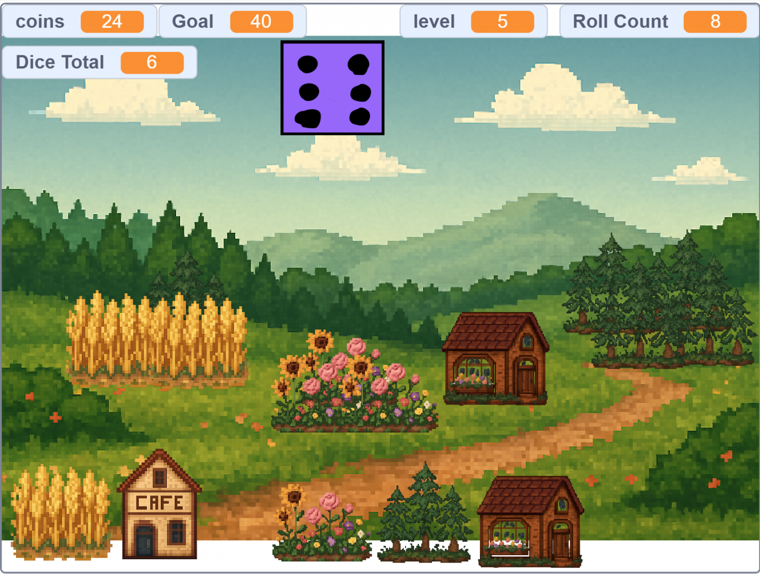 Code a Mini Economy Town in Scratch - Sprattronics